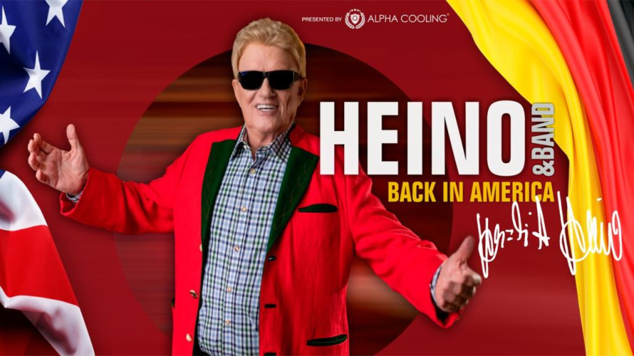 HEINO & BAND: BACK IN AMERICA! - CANCELED - RAHWAY - 8/24