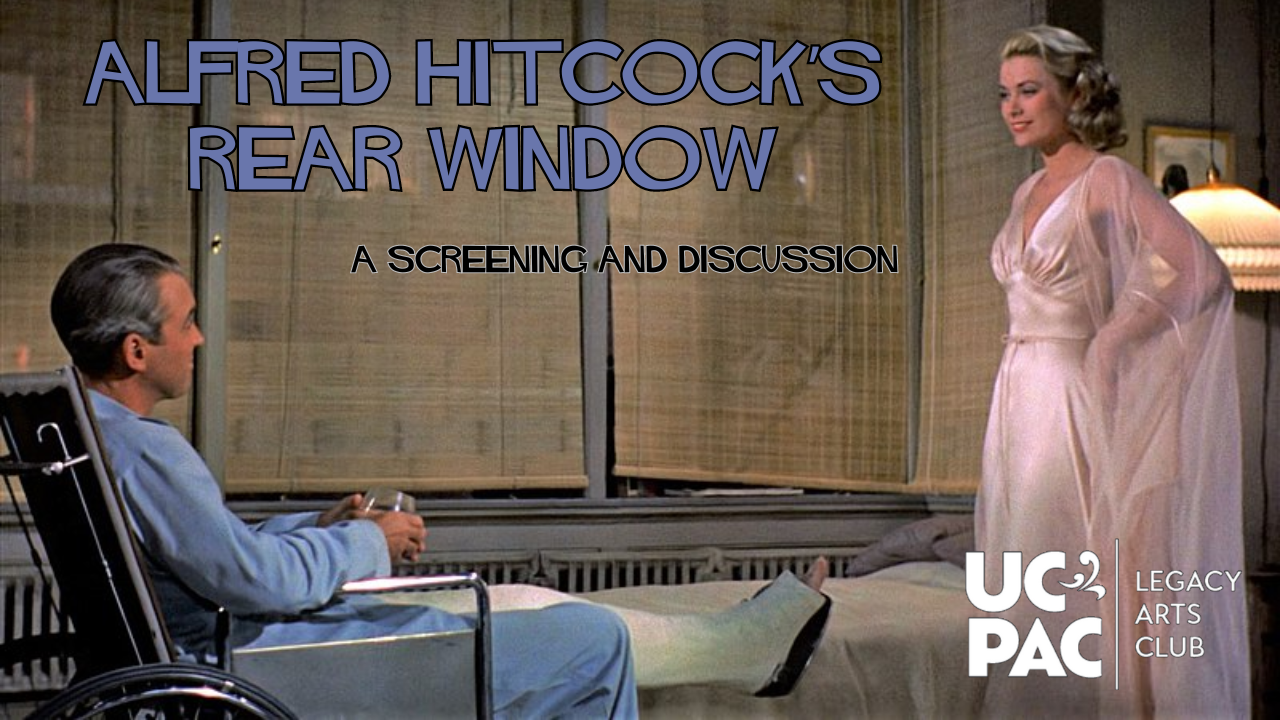 REAR WINDOW - UCPAC LEGACY ARTS CLUB - RAHWAY